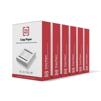 TRU RED 8.5x11 Laser Printer Paper, 20 lbs, 96 Brightness, 4000 Sheets ...