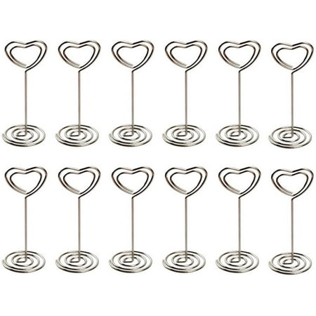 12 Pack Metal Table Card Holders, Photo of Table Card Holders Photo ...