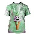 Personalized Ice Creams 3D Shirt with Name, Custom Ice Cream Shirts for ...