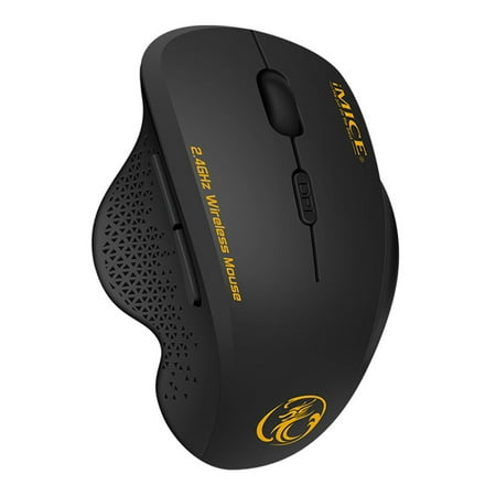 Mirror wind G6 2.4GHz Wireless Mouse 1600 DPI Adjustable Ergonomic ...