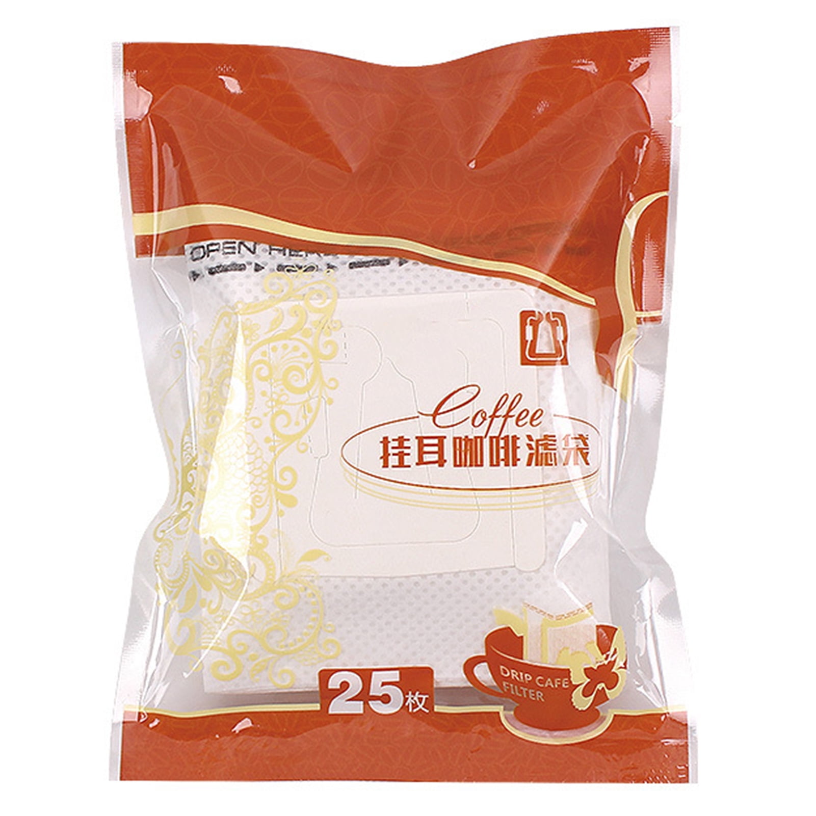 Hesroicy Drip Coffee Filter Bag - Portable Single Serve - Disposable ...