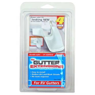 Camco RV Gutter Spouts with Extensions | Made of Durable UV-Stabilized ...