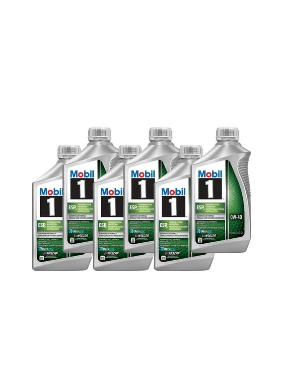 Mobil 1 0W-40 Oil in Mobil 1 Oil - Walmart.com