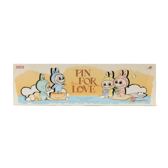 Pop Mart THE MONSTERS (Labubu) Pin for Love Series-Vinyl Plush Pendant ...