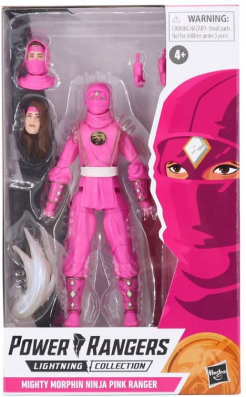 Power Rangers Lightning Collection Ninja Pink Ranger Action Figure ...