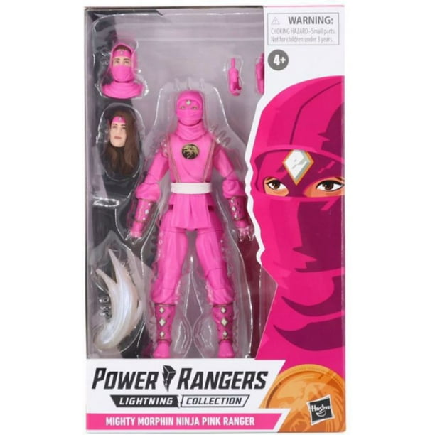 Power Rangers Lightning Collection Ninja Pink Ranger Action Figure ...