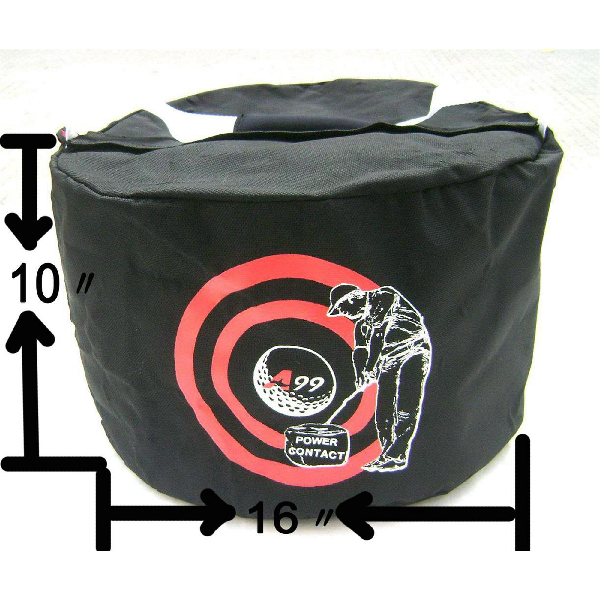 Click here for A99 Golf Power Smash Contact Bag Black Golf Hittin... prices