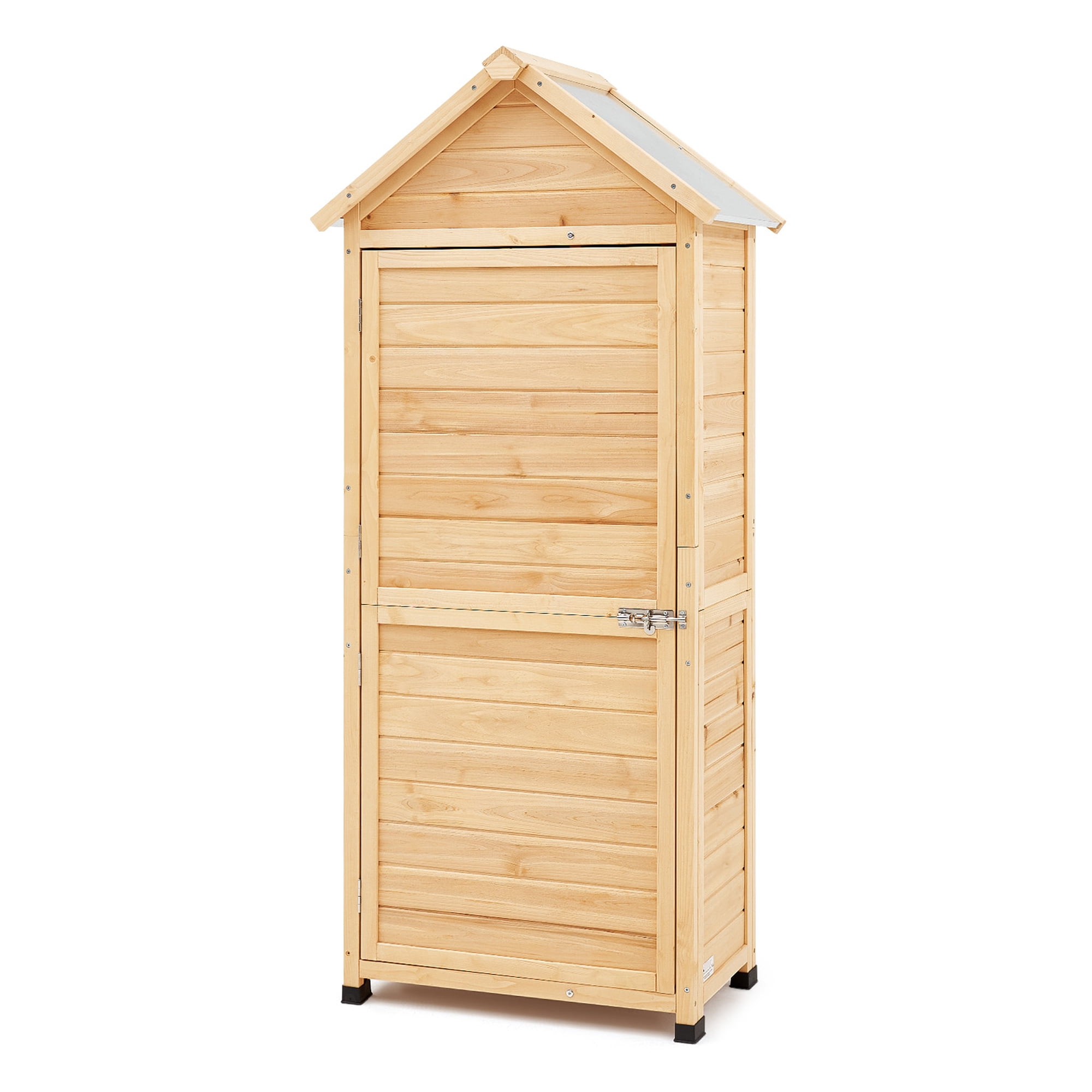 Click here for Kffkff Outdoor Storage Shed  Large Wooden Outside... prices