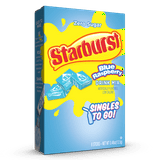 Starburst Water Flavoring Blue Raspberry Singles-to-Go, Zero Sugar, 6 ...