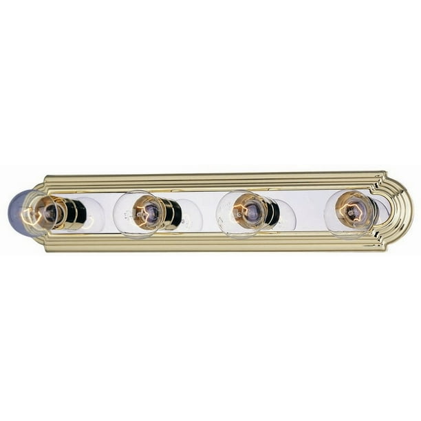 Maxim Mx 7124 Essentials 24" Wide 4-Bulb Bathroom Light Fixture ...
