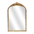 16" Gold Metal Arch Accent Mirror - Walmart.com
