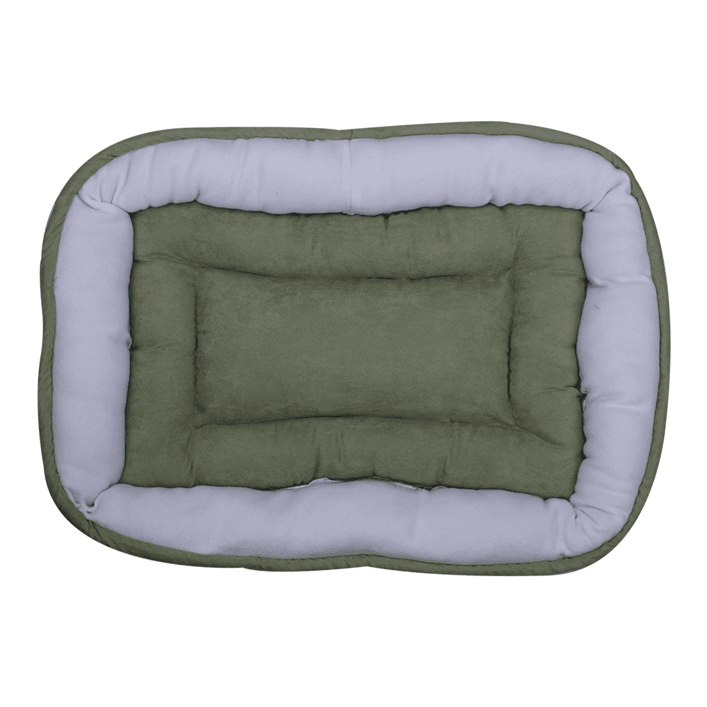 Cama Grande Rectangular Base Plástica Suave Perro Fancy Pets FANCY PETS ...