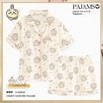 Anime Chiikawa Sleepwear Pure Cotton Home Wear Hachiware Short Sleeved ...