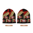San_Francisco Football Team Print Knitted Hat Soft Stretch Winter Cuff ...