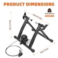 Magnetic Stationary Bike Stand Fits 26"-28" and 700C Wheels,Adjustable ...