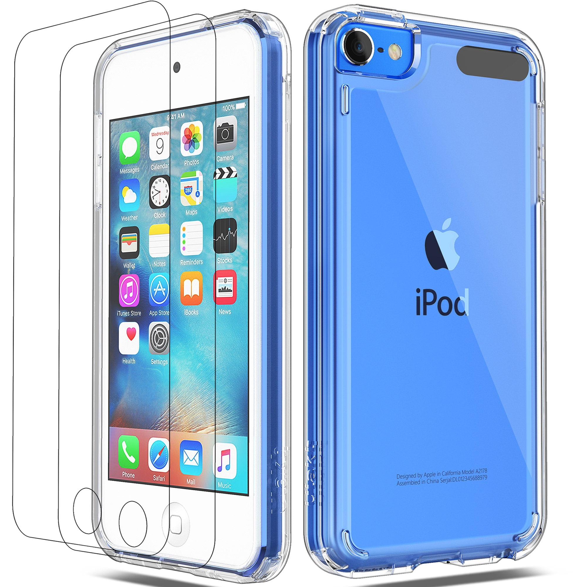 ULAK IPod Touch 7 Case IPod Touch 6 5 Case With Screen Protector Slim ULAK IPod Touch 7 Case IPod Touch 6 5 Case With Screen Protector Slim