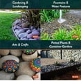 Smooth Mexican Beach Pebbles, Bulk Outdoor Round River Rock Landscape ...