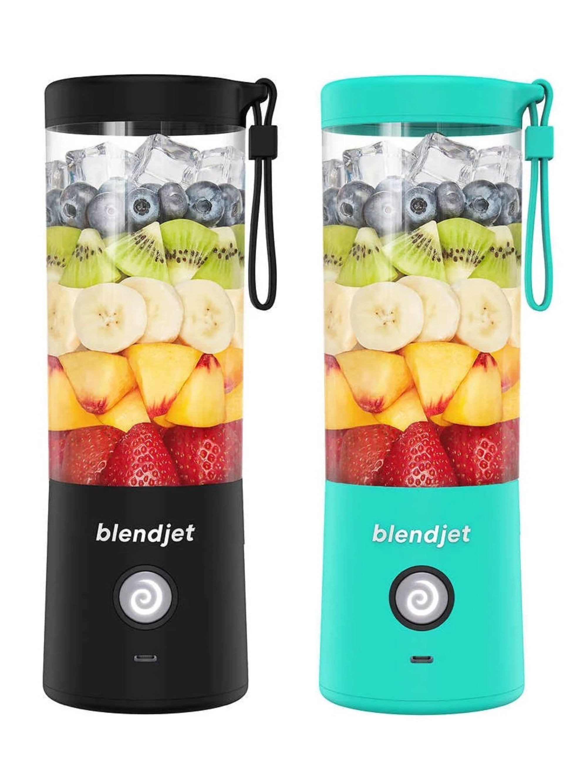 Blendjet 2 Portable Blender, 2-pack (Black & Mint) 2024 Model - NEW ...