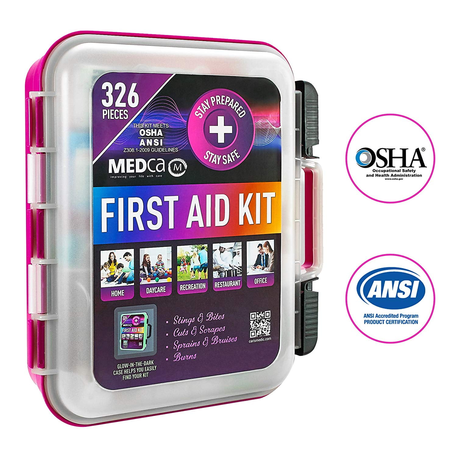 Click here for Medca First Aid Kit - Emergency First Aid Kit And... prices