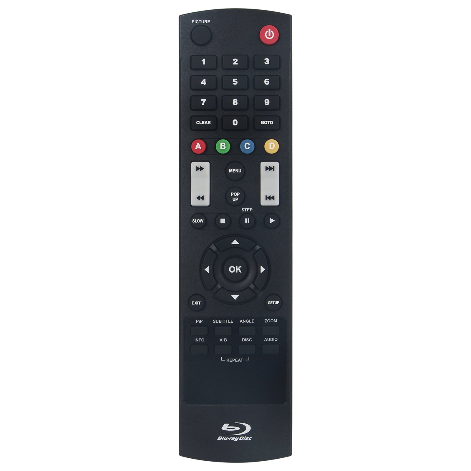 New Replaced Remote Control for RCA Blu-ray BRC3108 BRC3109 - Walmart.com