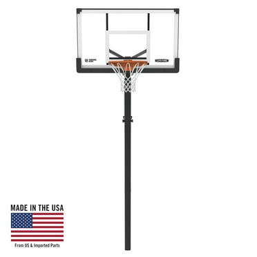Lifetime Outdoor Adjustable In-Ground Basketball Hoop with 54-inch ...