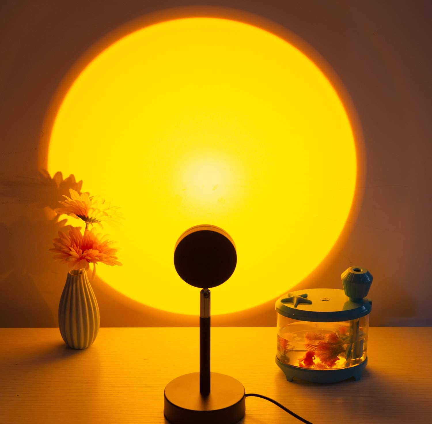 Sunset Light Projector 180 Degree LED Sunset Light Projection Light ...