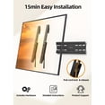 43 50 55 inch Fixed Low Profile TV Wall Mount for 24-65 LED/LCD & Flat ...