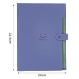 Sitikel Smile Face Design File Organizer A4 Size Document Filing Folder ...