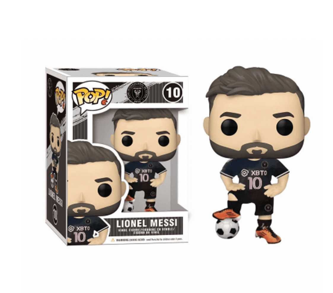 Funko Pop Fútbol Lionel Messi Inter De Miami Playera Negra | Walmart en ...
