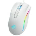 Gamings Mouse USB Cord RGB Backlit Gamers Mouse with 4 Adjust 3200DPI ...