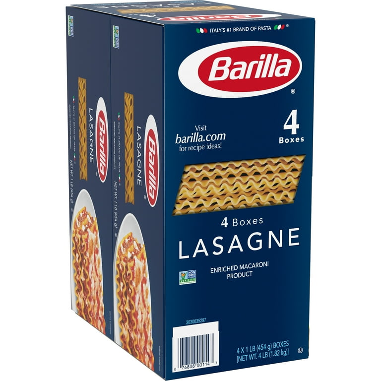 Lasagna Pasta Brands