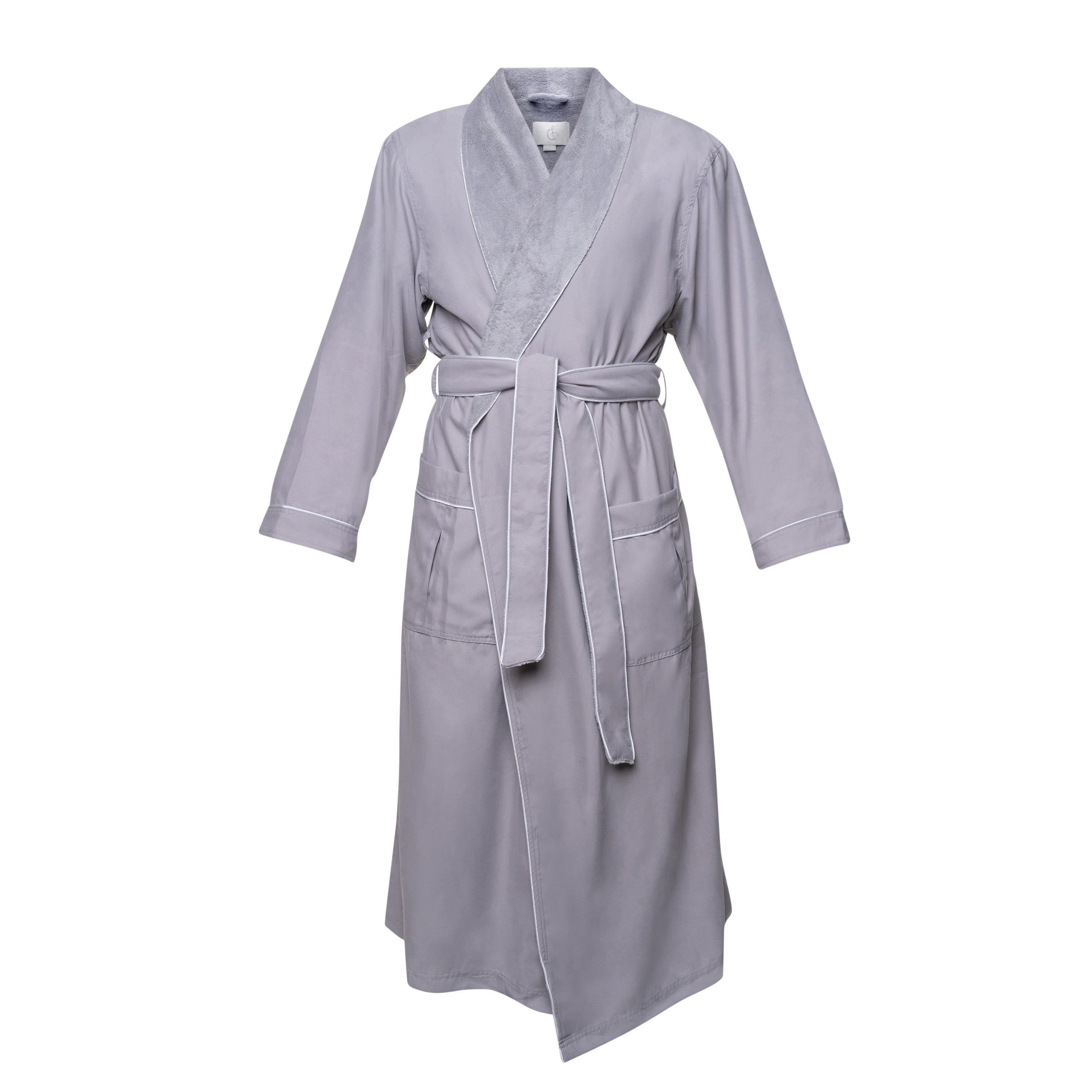 Microfiber Plush Robe with Minx Lining | Style: MPR3000 - Walmart.com