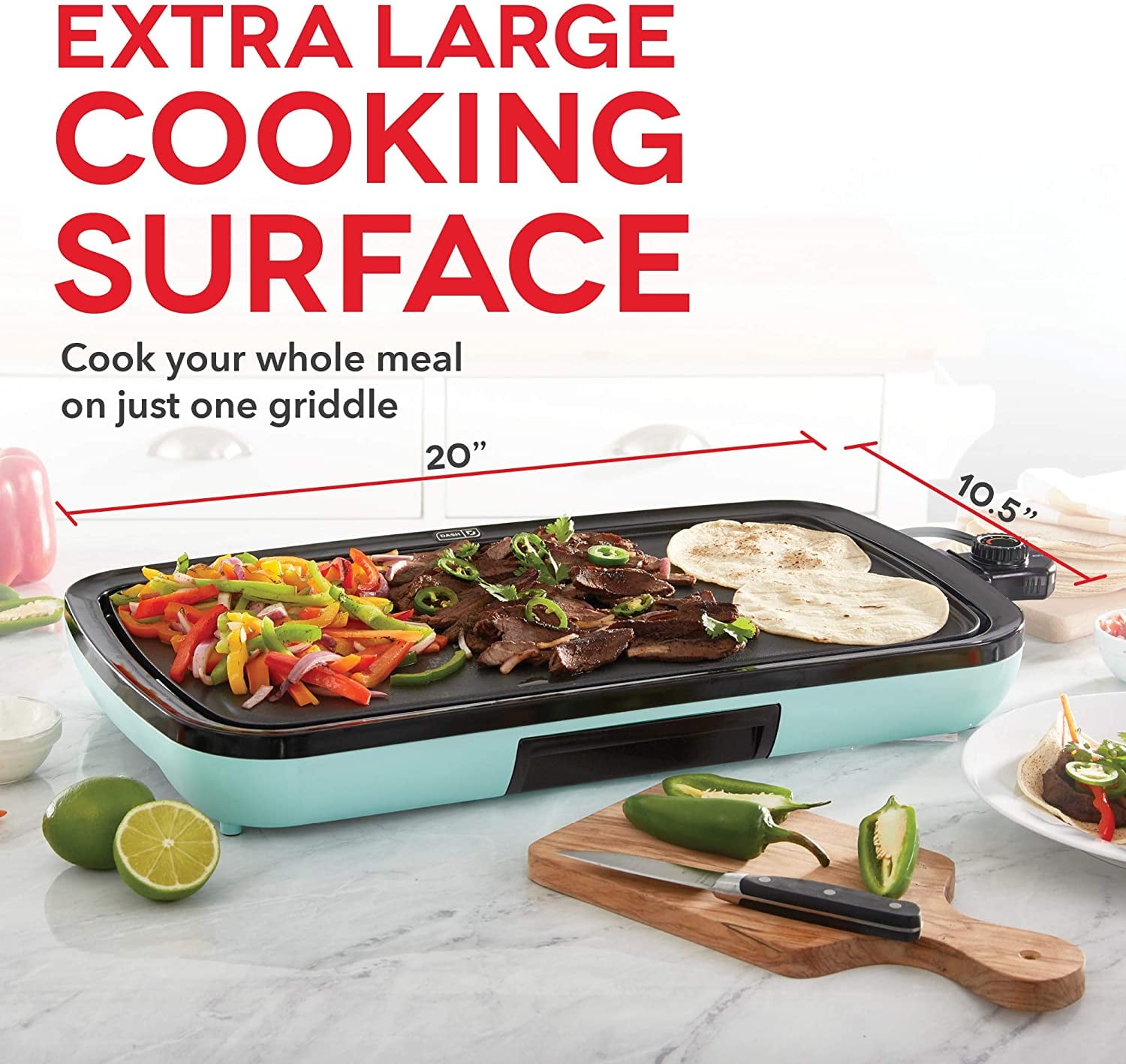 DASH Plancha eléctrica antiadherente DASH DASH | Bodega Aurrera en línea