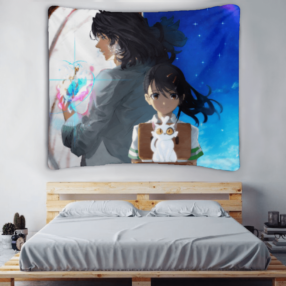 Hanging Backdrops Suzume No Tojimari Special Unique Animation Print ...