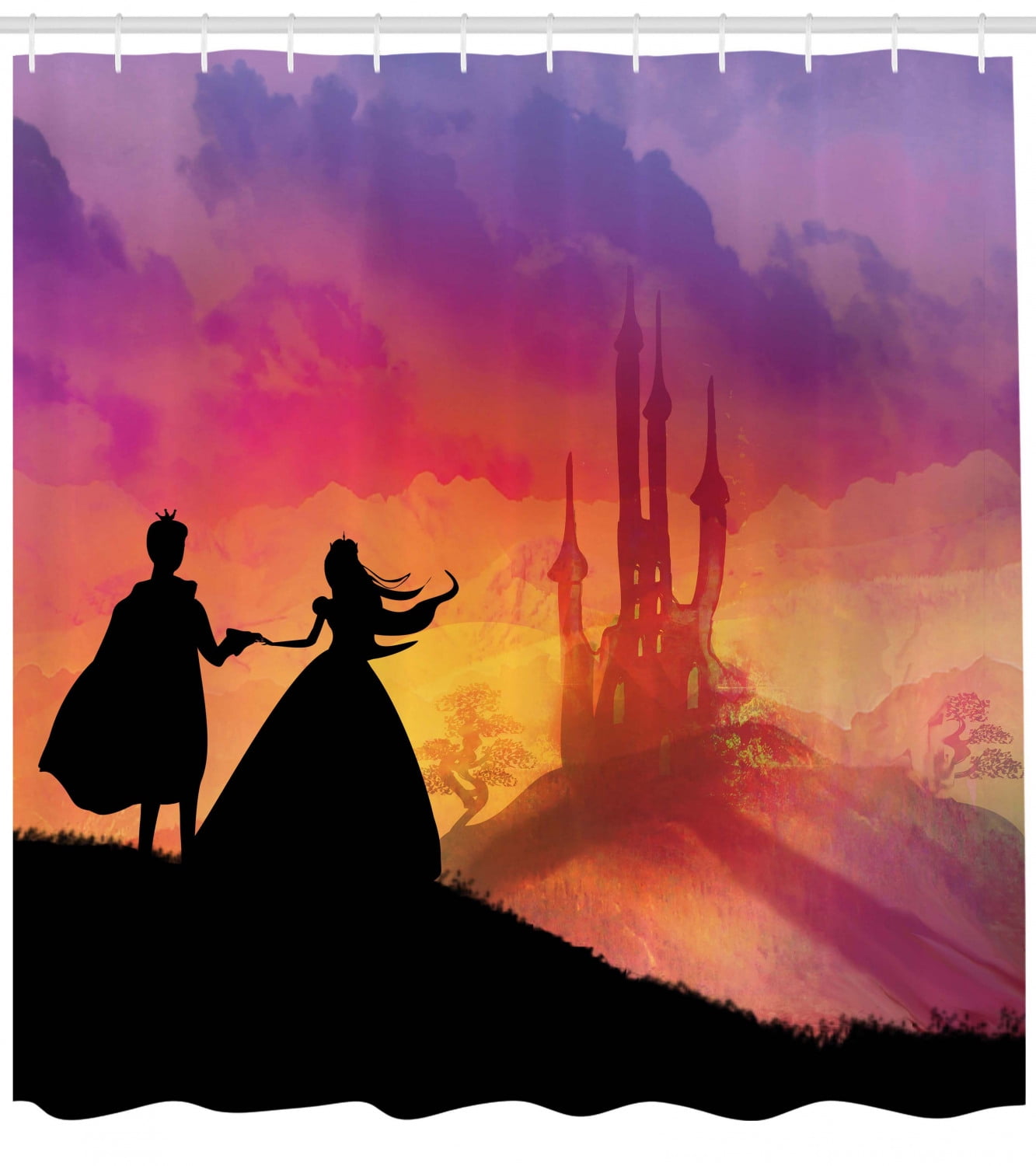 Tangled Castle Silhouette