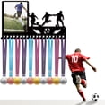1Set Iron Medal Holder 20 Hook Medal Display Hanger Rack with Photo ...