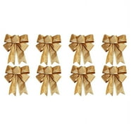 Wrapables Large 5 inch Christmas Pull Bows, Ribbon Bows for Gift Wrapping, Xmas Decorations ...