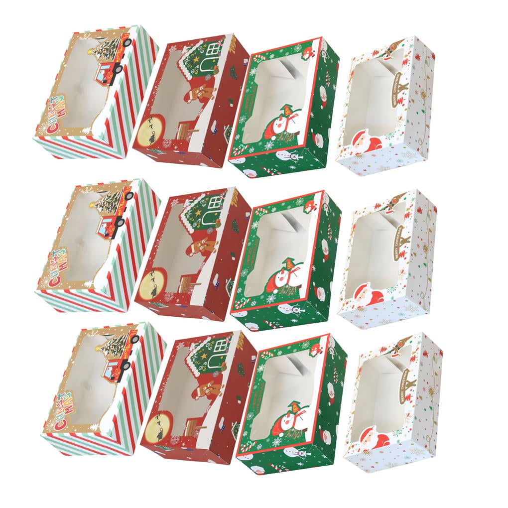 Click here for Destyer 12pcs Christmas Pattern Packaging Boxes Ba... prices