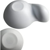 LUSHIG White Chip and Dip Serving Set with Divided Melamine Tray for ...