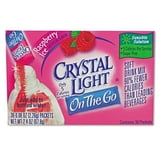 Crystal Light Flavored Drink Mix, Raspberry Ice, 30 .08oz Packets/Box ...