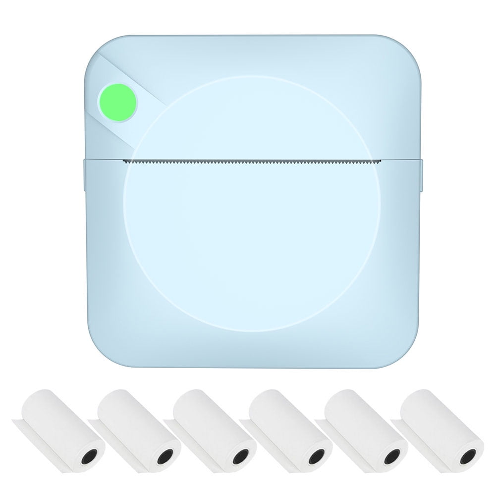 Impresora Térmica BT 6 Mini Inalámbrica Con Rollo De Papel Compatible ...