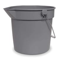 Tough Guy Bucket,3 gal,Yellow 48LZ06 - Walmart.com