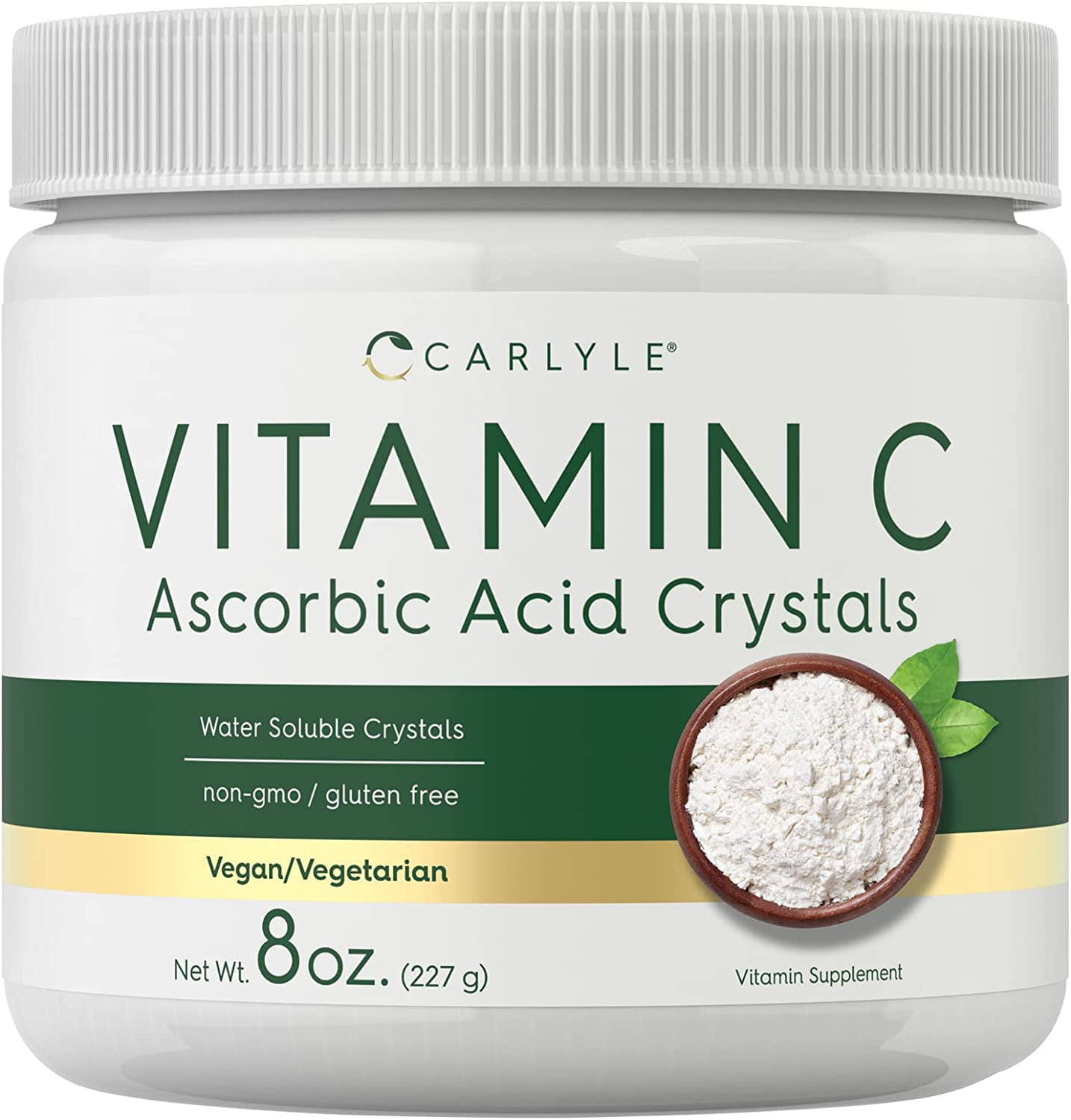 Ascorbic Acid Powder | Vitamin C | 8 ounces | Vegan Water Soluble ...