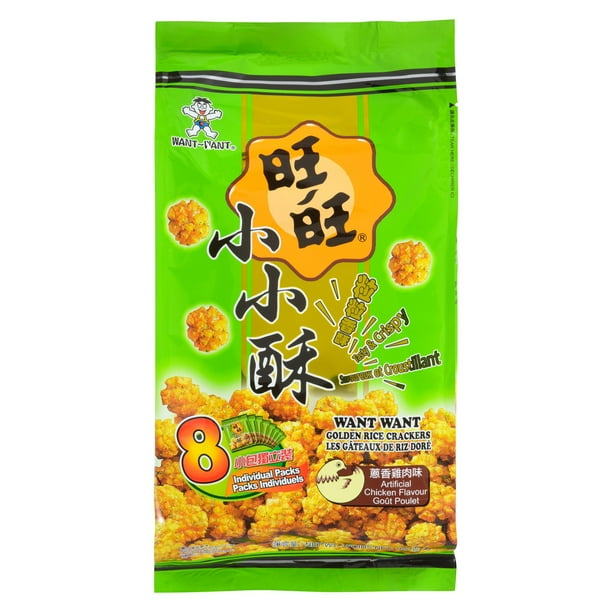 WW Golden Rice Crackers Chicken Flavour, Rice Crackers Chicken Flavour ...