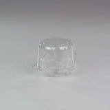 Lindar 0112 Hinged Lid Single Serve Large Cupcake/Muffin Container ...