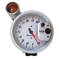 AUTO METER 2304 3-3/4IN TACH, 8,000 RPM, CHROME - Walmart.com