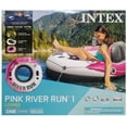 "Intex River Run I Sport Lounge 53"" Diameter Pink Inflatable Water ...