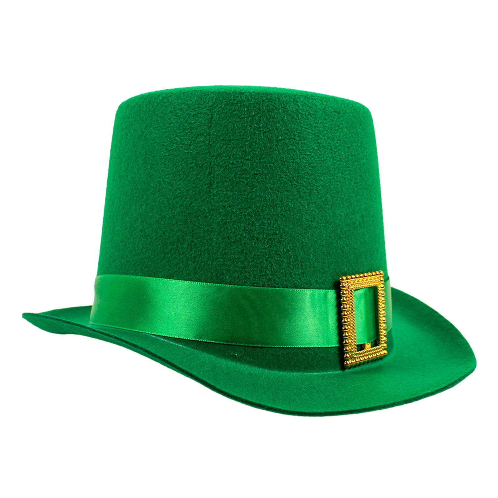 Click here for Beloving Green Top Hats Adults Unisex St Patricks... prices