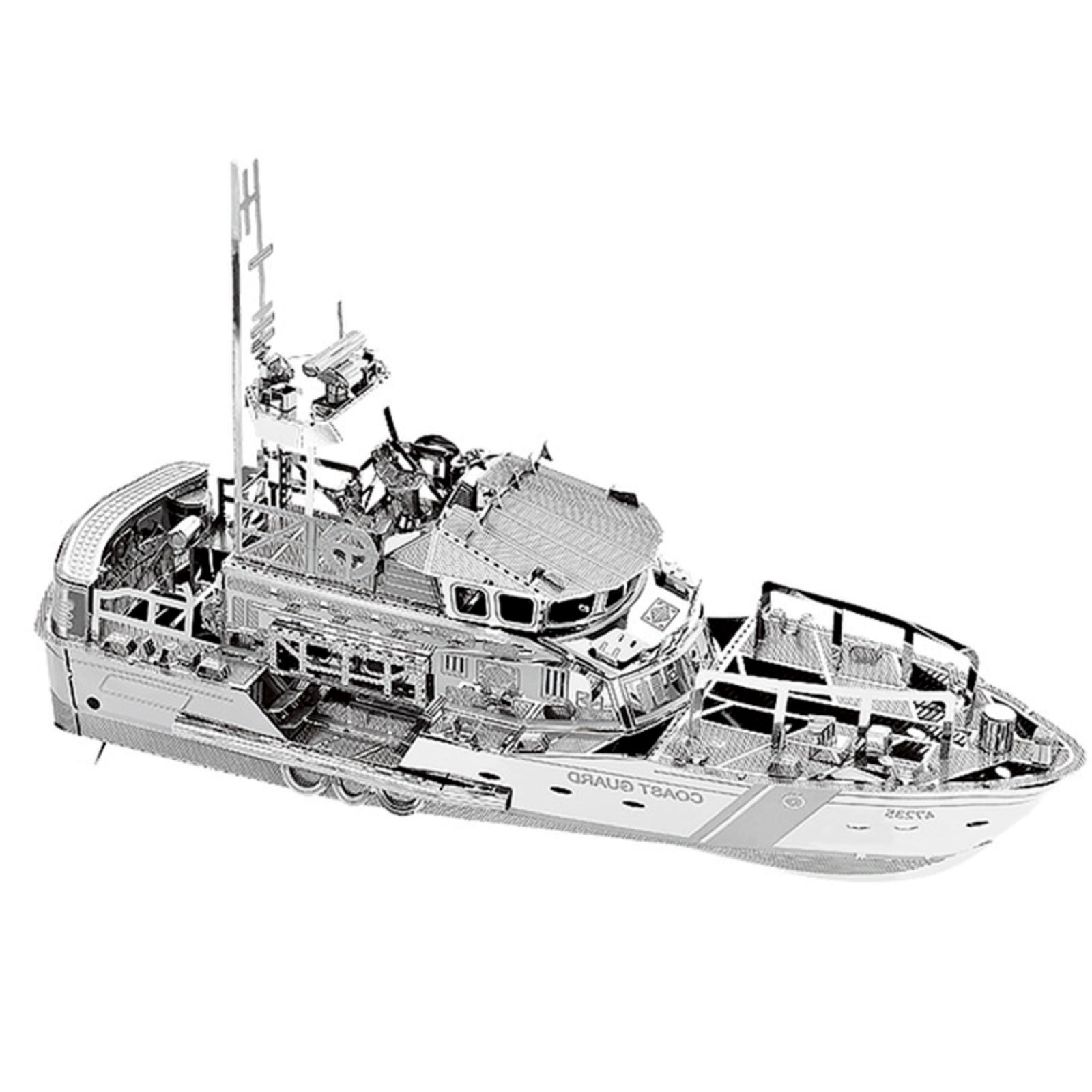 1 100 3d Metal Kits Lifeboat Model Ship Model Warship Model Warship Ornaments Military Model
