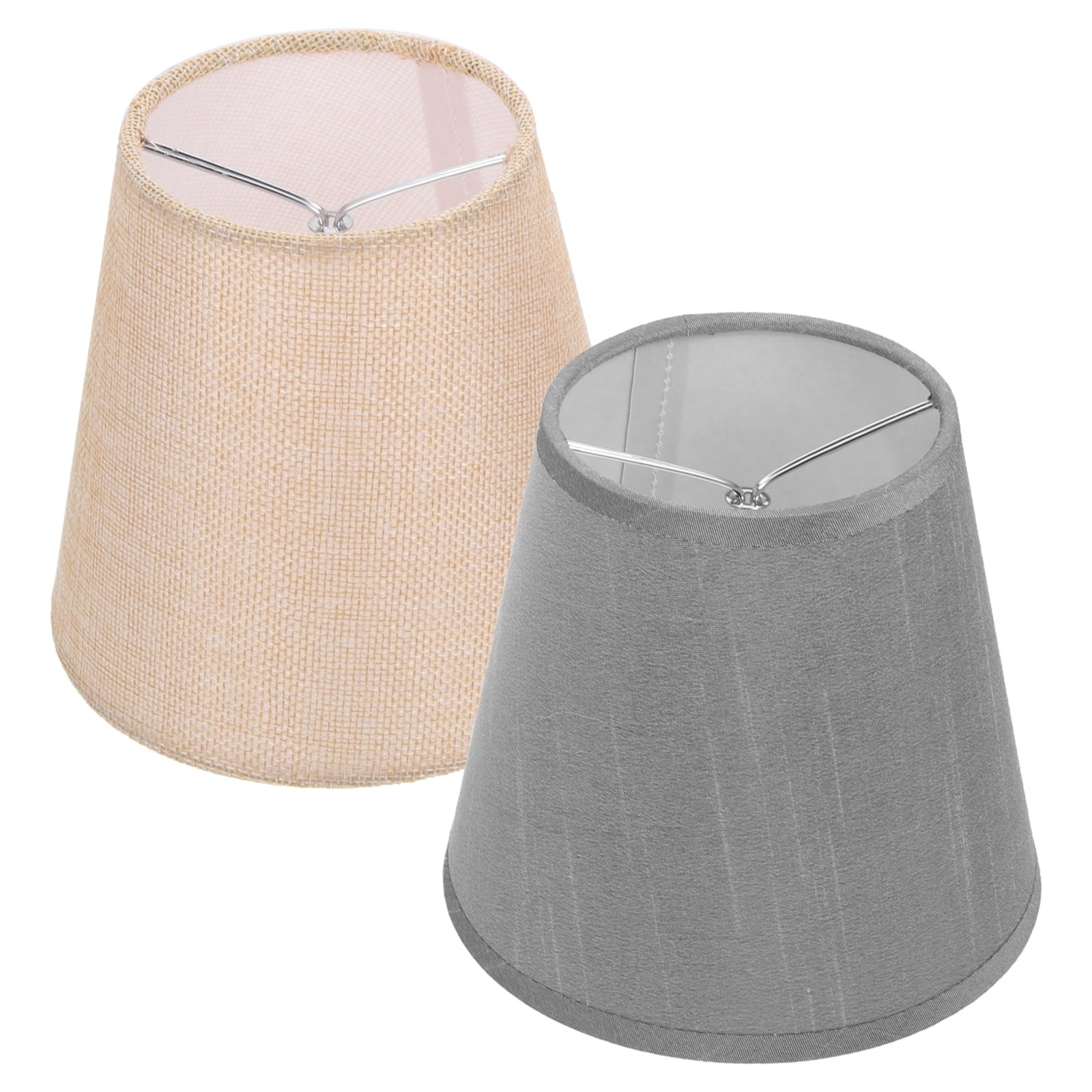 2Pcs Cloth Art Lampshade Delicate Lamp Cover Modern Lampshade Lamp ...